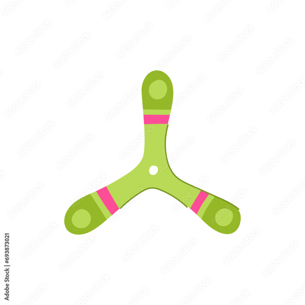 business boomerang cartoon. curve bumerang, aborigine outline ...