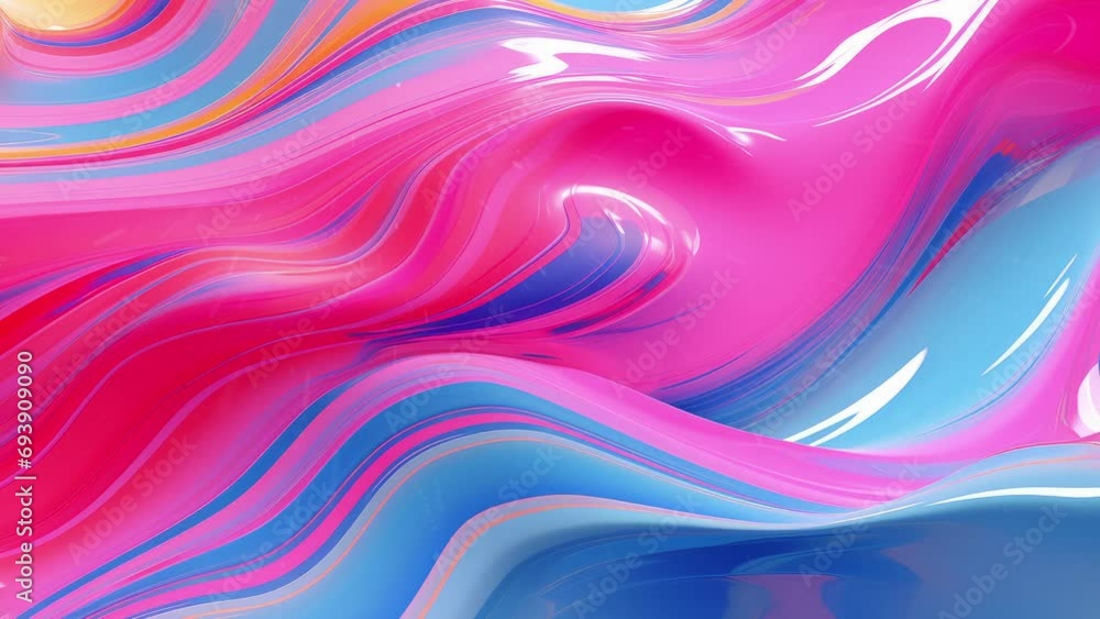 Lofi animation Abstract Fluid liquid Background Swirl Melting Waves ...