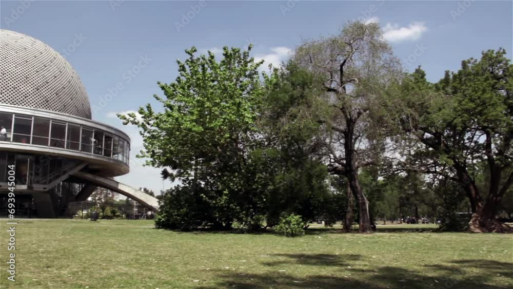 Vídeo do Stock: The Public Building Galileo Galilei Planetarium ...