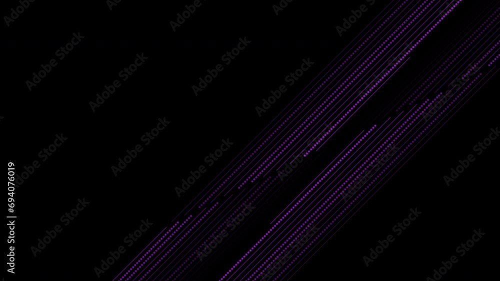 Violet minimal dotted lines abstract futuristic tech background ...