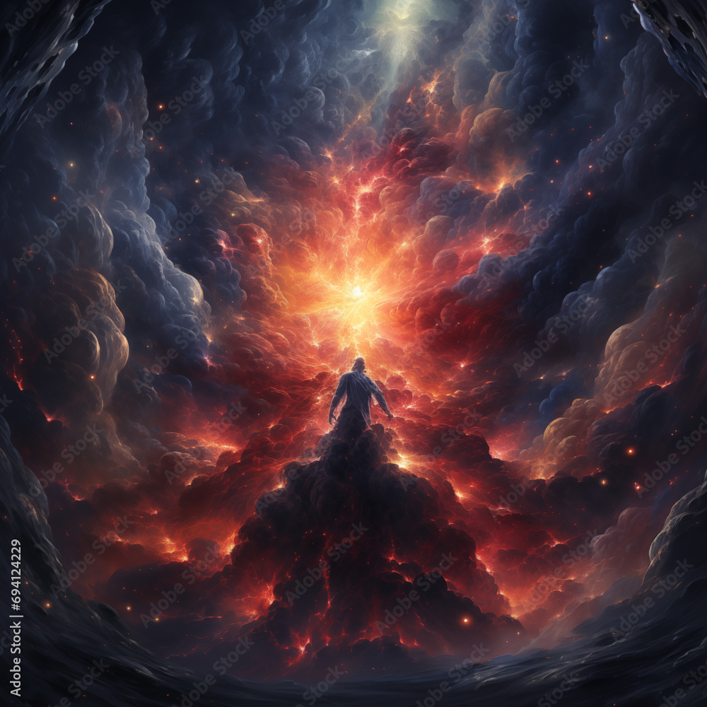 fire, flame, hot, burn, heat, bonfire, burning, red, light, night, sky ...