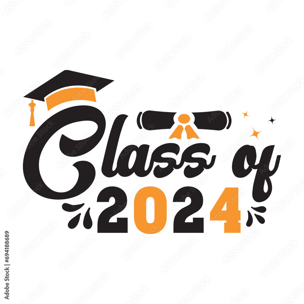 Class of 2024 svg,Graduation SVG,Class of 2024 Graduation SVG design ...