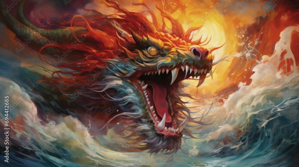 Dragon, dragon symbol, dragon Chinese, is a beautiful Thai and Chinese ...