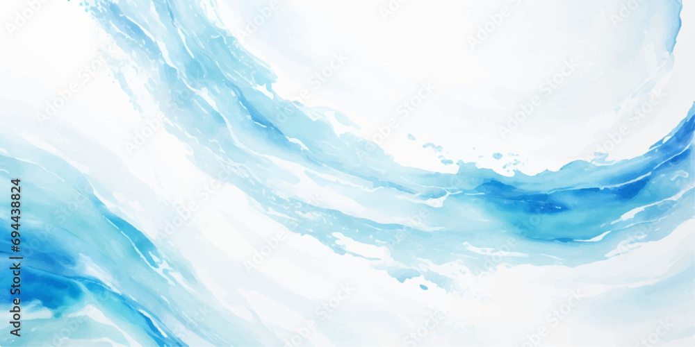 abstract soft blue and white abstract water color ocean wave texture ...