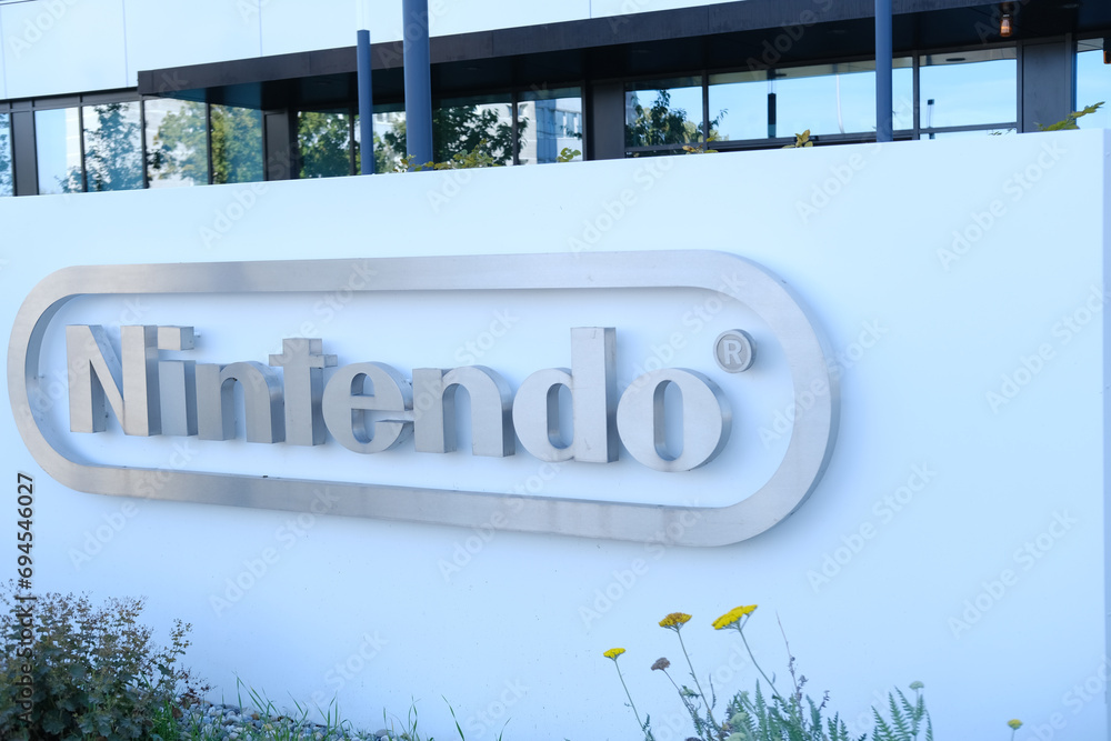logo of Japanese company Nintendo, specializing in creation of video ...