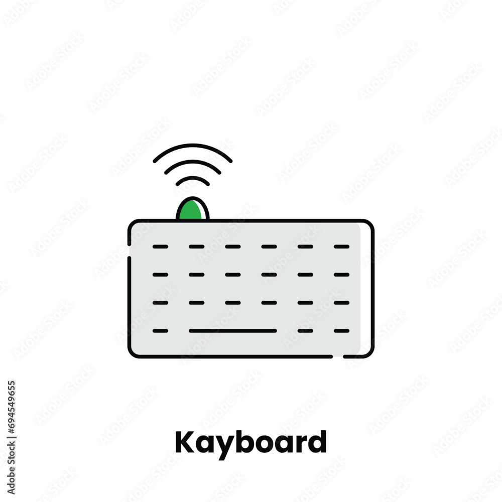 Wireless keyboard, Bluetooth connectivity, Ergonomic design, Portable ...