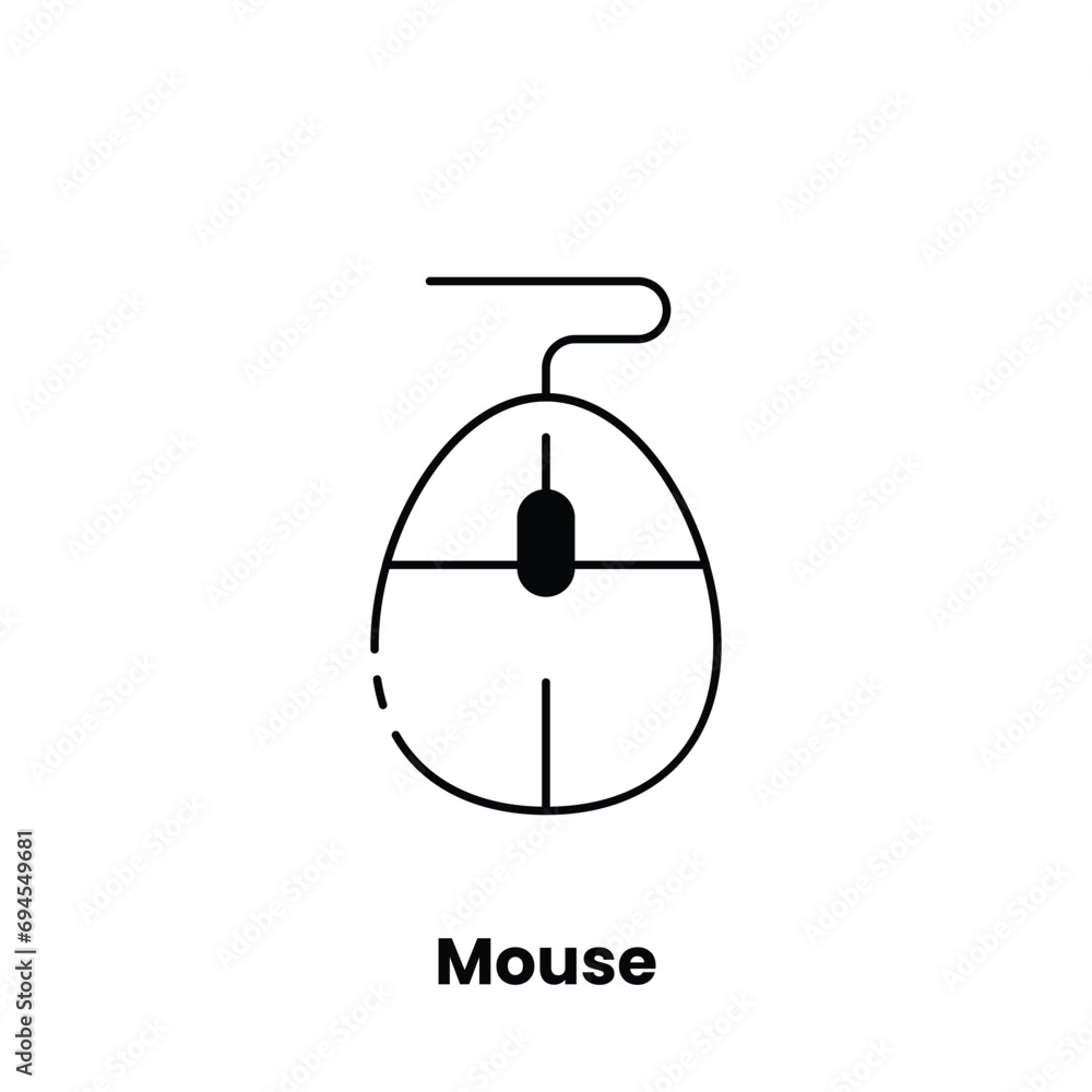 Mouse, click, pointer, cursor, scroll, drag, drop, double-click, right ...