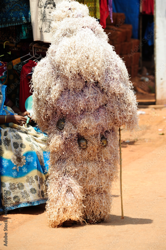 believers in the indian caste system in diffrent forms Stock Photo ...
