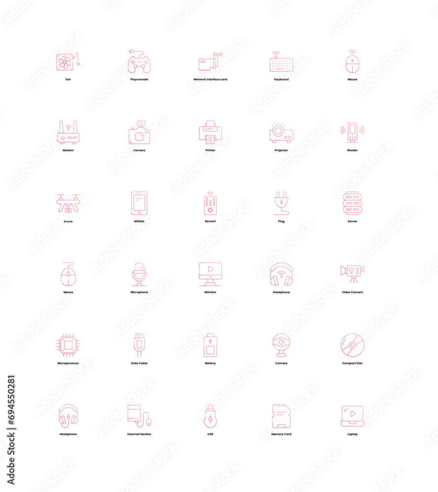 Computer hardware, motherboard, central processing unit (CPU), random ...