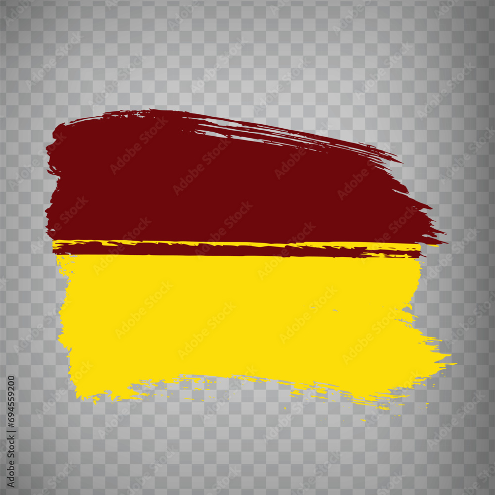 Flag of Tolima from brush strokes. Flag Tolima Department of Colombia ...