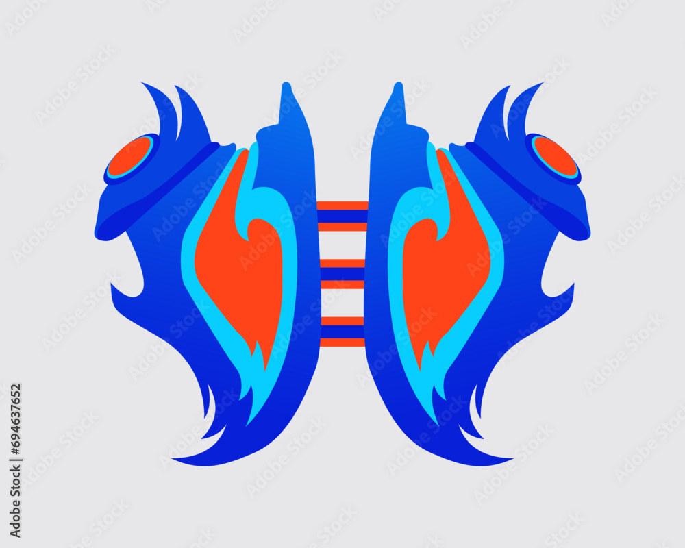 detailed armor illustration in vector format. This intricate design ...