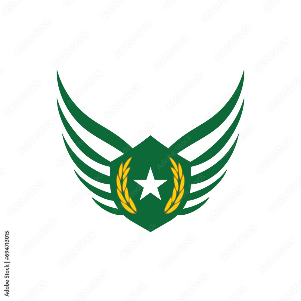 Army logo vector military template symbol design Stock Vector | Adobe Stock