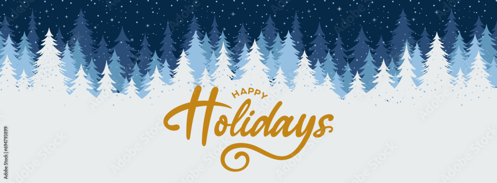 Happy Holidays in cursive, font, calligraphy, phrase, text, type ...