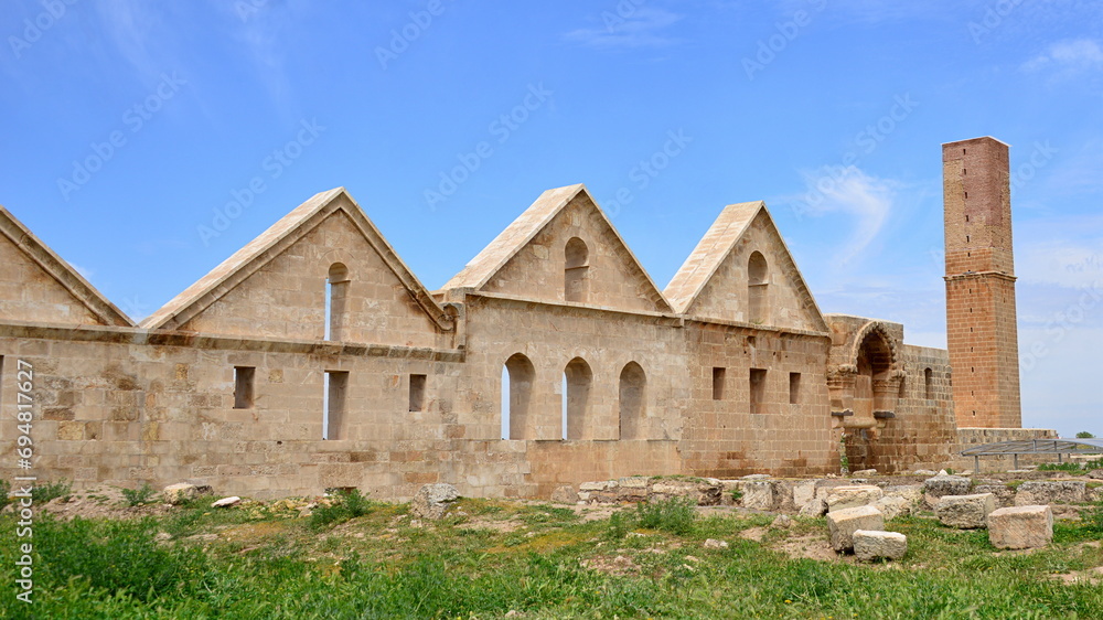 Turkey.Caliph Marwan II resided in Harran from 744 to 750 AD. and is ...