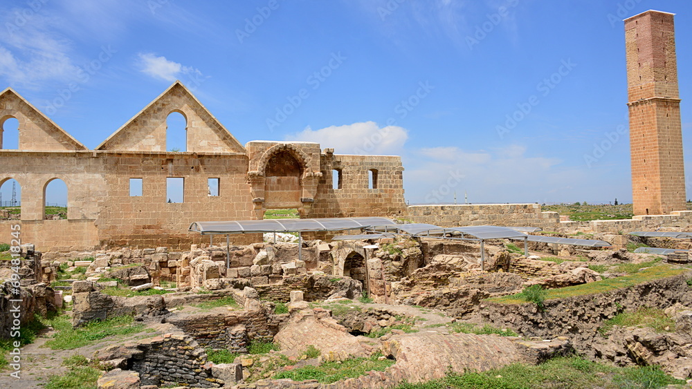 Turkey.Caliph Marwan II resided in Harran from 744 to 750 AD. and is ...