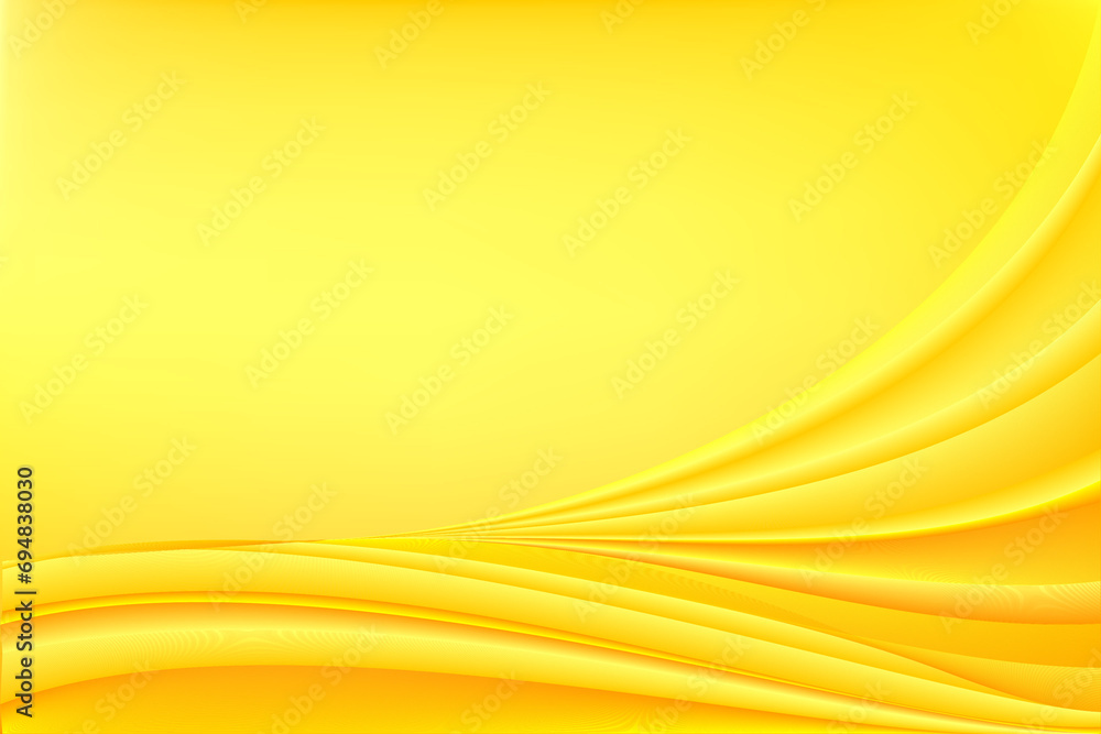 Abstract glowing gold yellow background wallpaper with copyspace Stock ...
