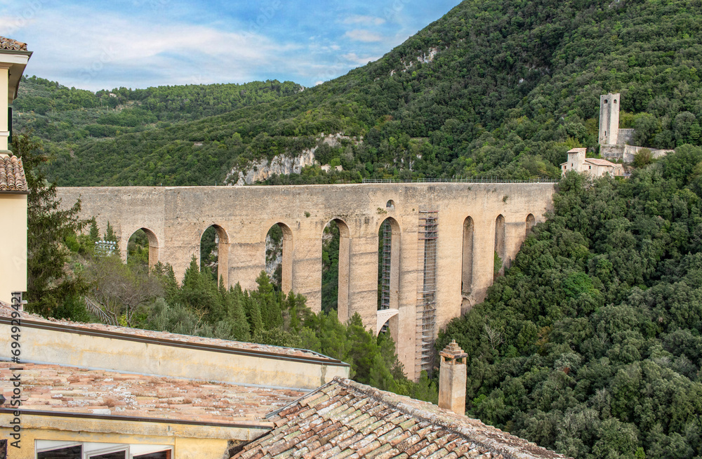 Spoleto, Italy - one of the most beautiful villages in Central Italy ...