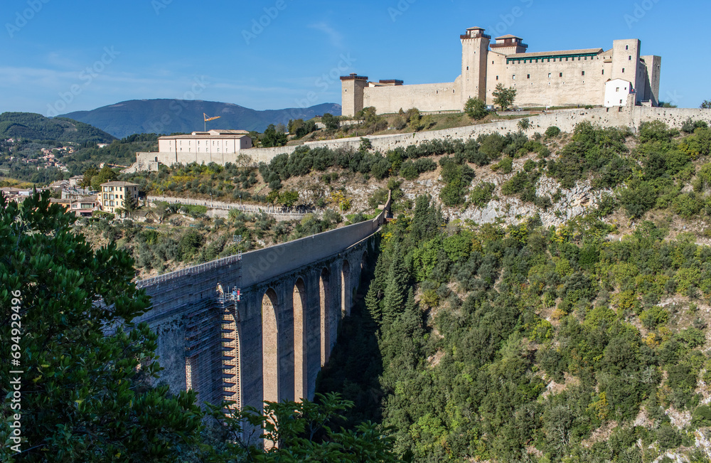 Spoleto, Italy - one of the most beautiful villages in Central Italy ...