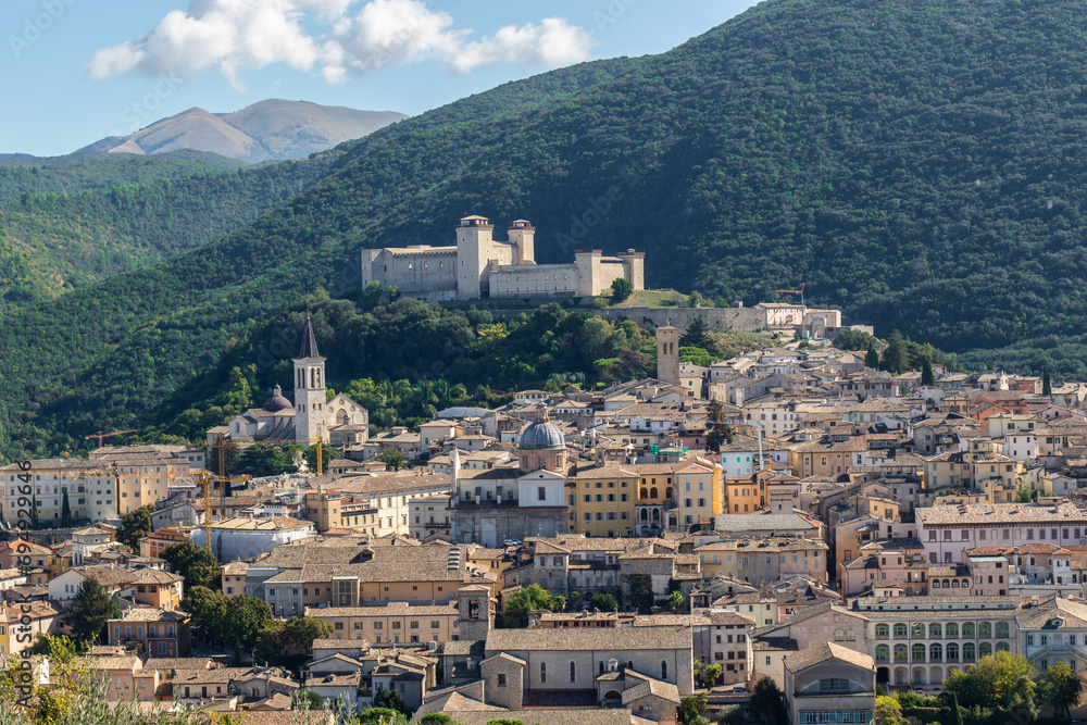 Spoleto, Italy - one of the most beautiful villages in Central Italy ...
