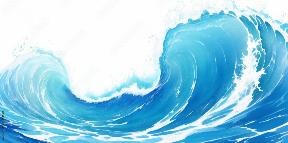 Ocean wave curve line vector background. Abstract ocean splashing waves ...