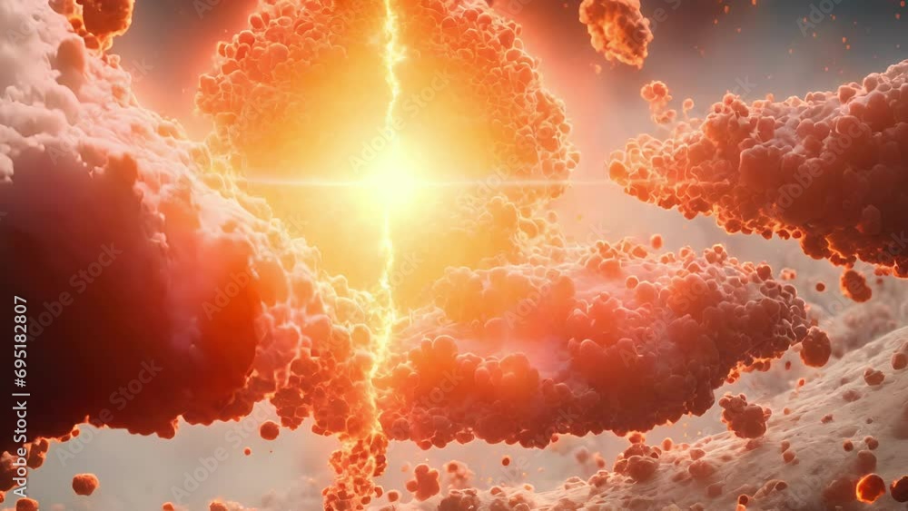 solar granules this footage resemble tiny islands vast fiery plasma ...