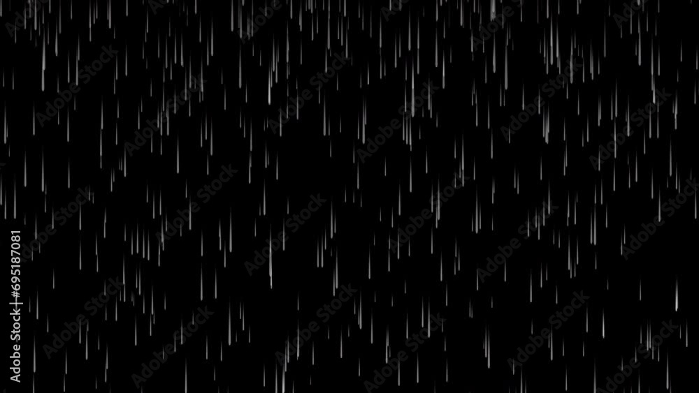 Heavy Loop falling rain background. rainy season background Loopable ...