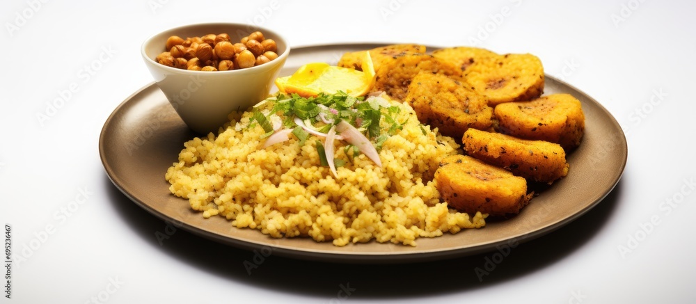 Indian fasting food recipe made with Barnyard millet rice or Sanwa ...