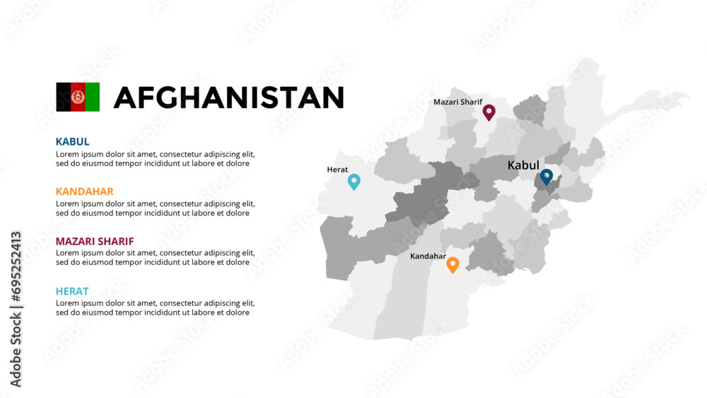 Infographic maps for Asian countries elements design for presentation ...