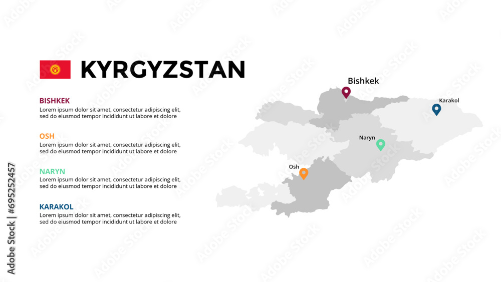 Infographic maps for Asian countries elements design for presentation ...