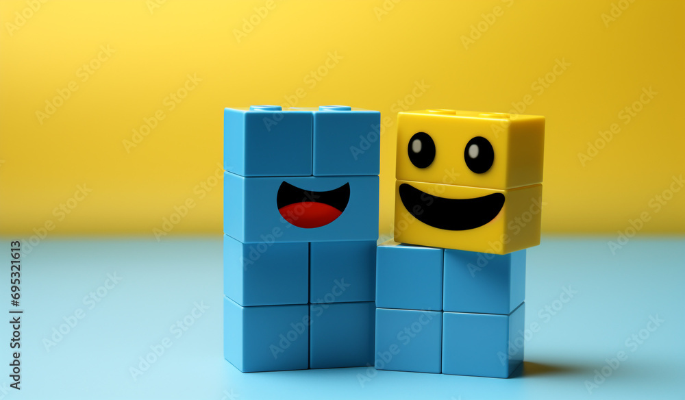 minimal lego block images, light blue background, free wallpapers ...