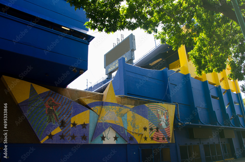 La Boca, Buenos Aires, Argentina - January 4, 2023: Club Atletico Boca ...