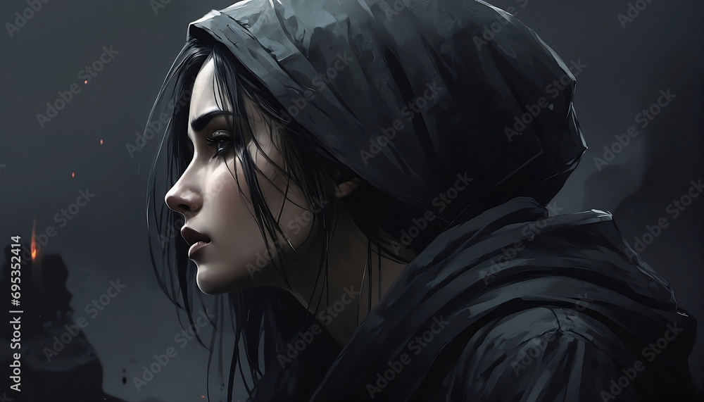 Artistic expressions of sadness, visual poetry of melancholy evocative ...