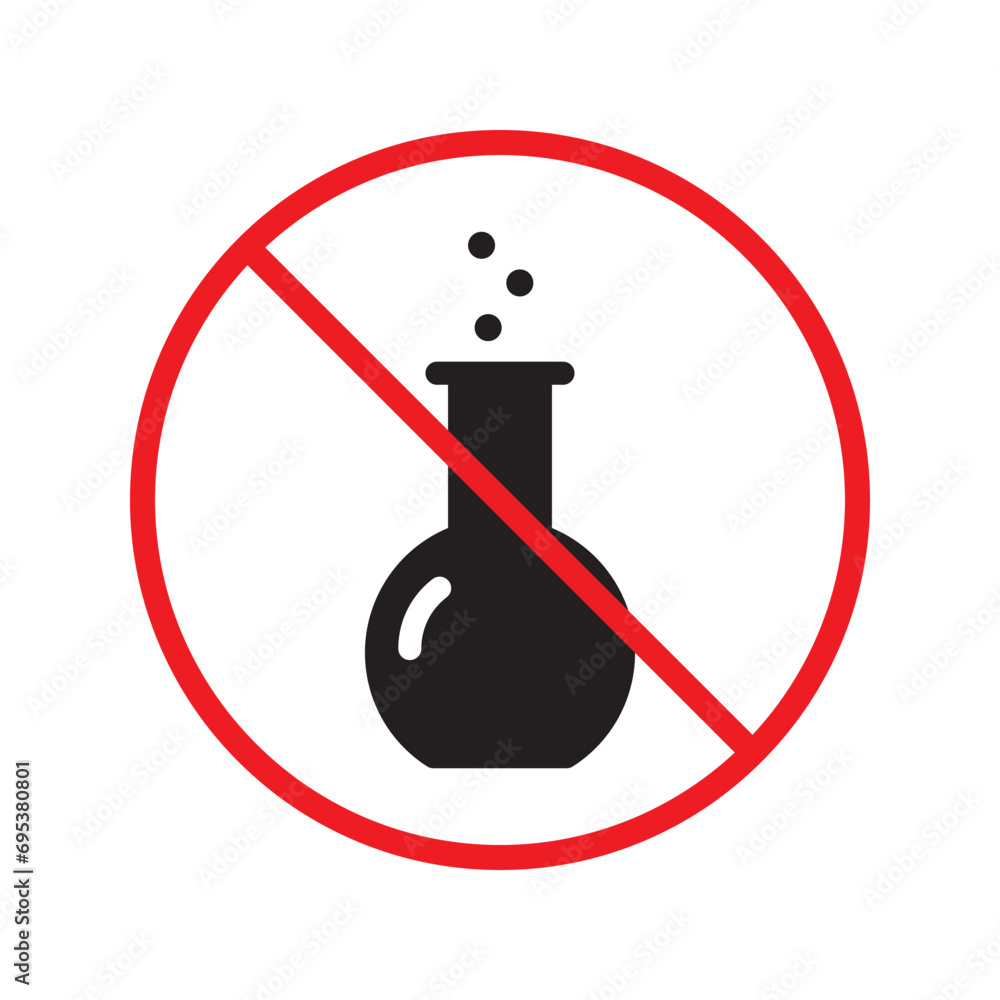 Forbidden Prohibited Warning, caution, attention, restriction label ...