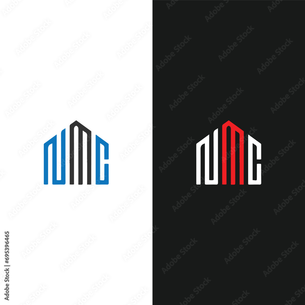 NWC logo. N W C design. White NWC letter. NWC, N W C letter logo design ...