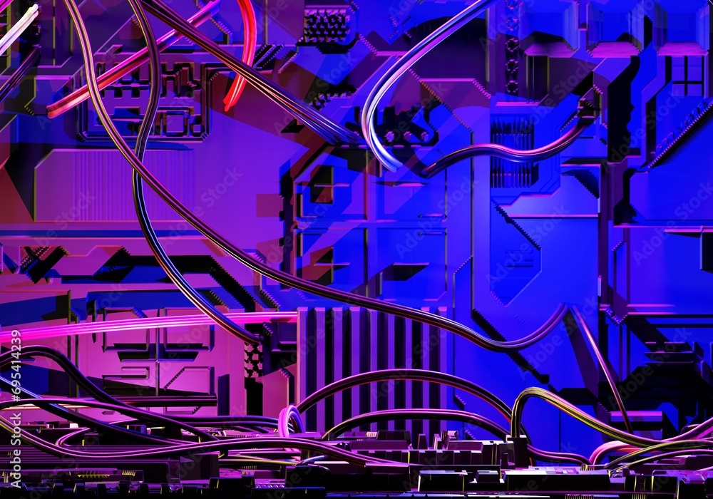 Blank circuit board close up. Circuit board background. PCB as symbol ...