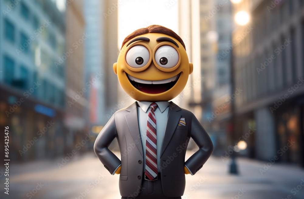 Unveil the deceptive smile of a cunning scammer, portrayed in a three ...