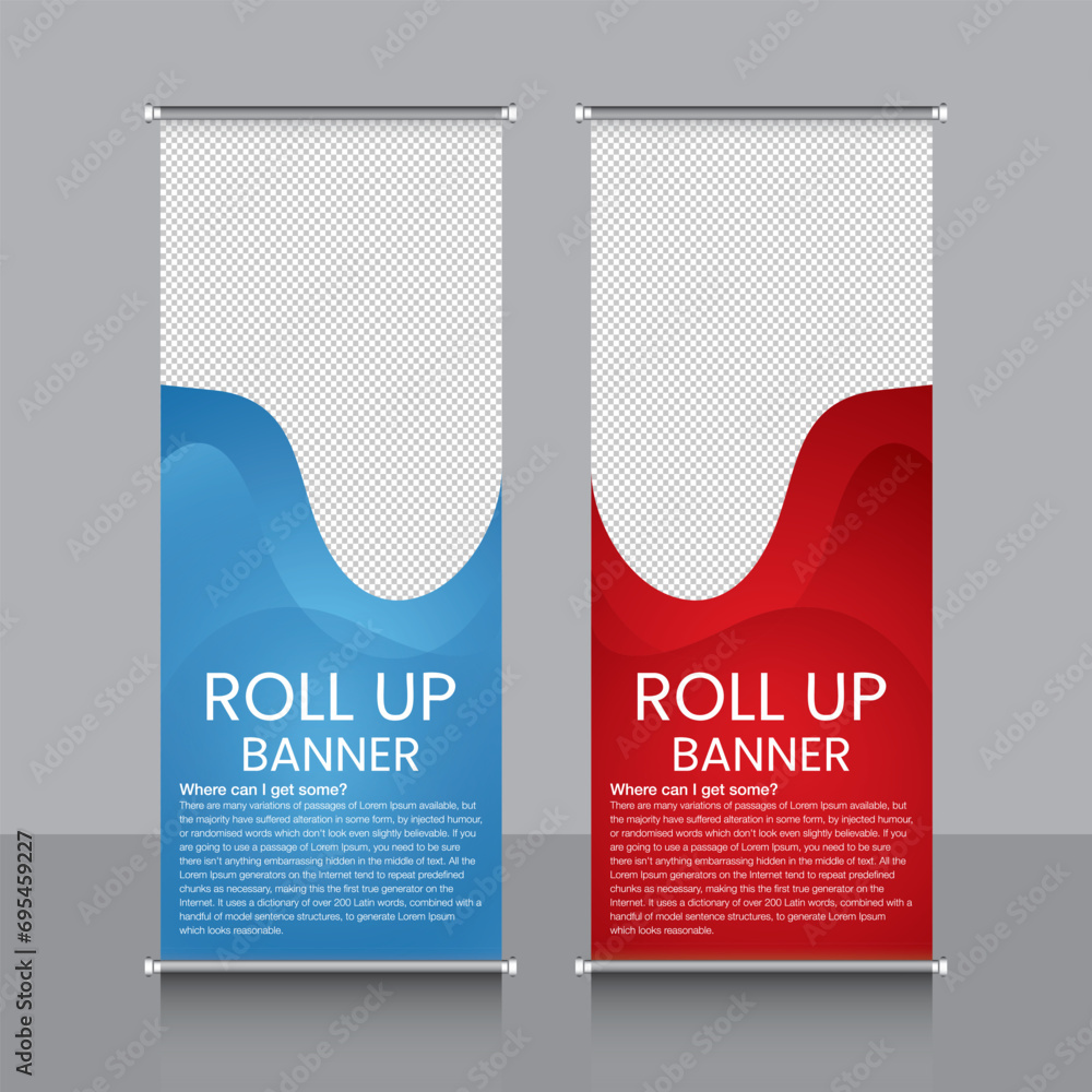 roll up banner, brochure, flyer, banner design, industrial, company ...