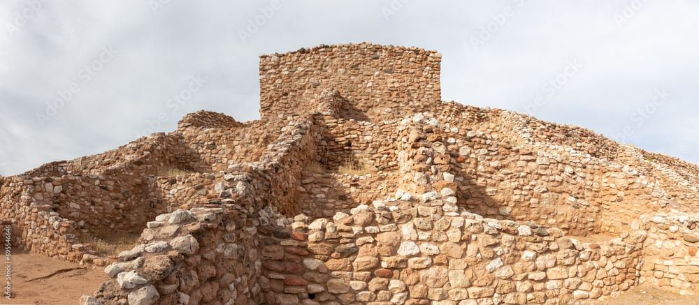 Ancient Native Apache Indian Pueblo Old Indigenous Sinagua Stone Ruins ...