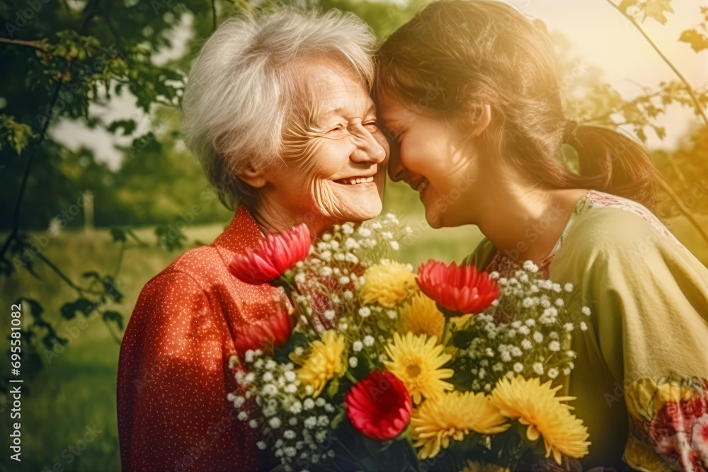 We are grateful to seniors for their care and love, thank you very much ...