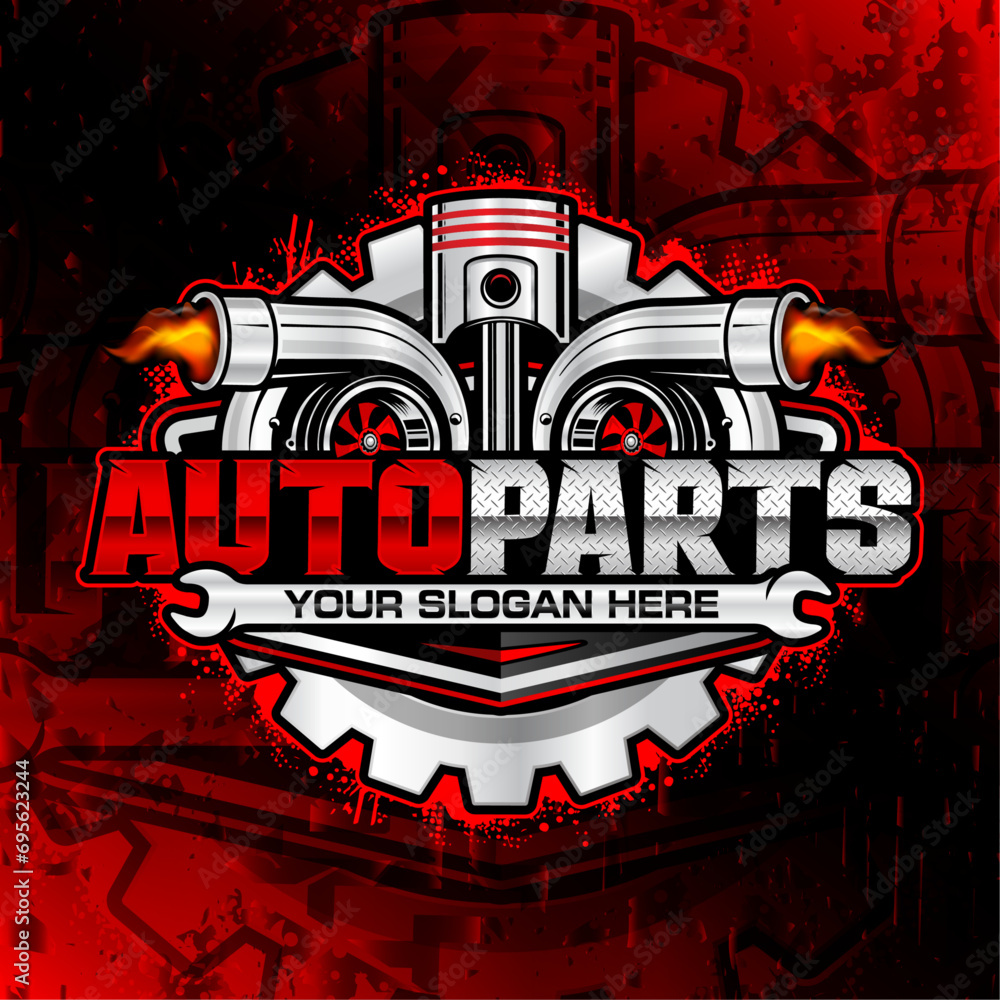 Auto repair and garage vector logo design template. Perfect logo for ...