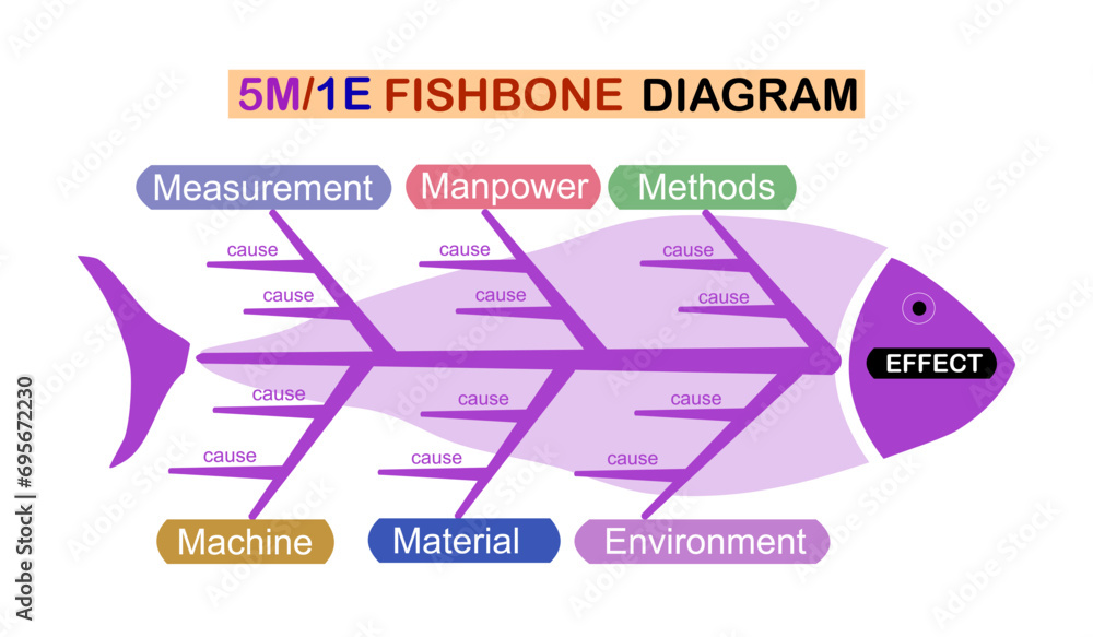 The Fishbone Diagram is a tool used to show the causes and effects of a ...