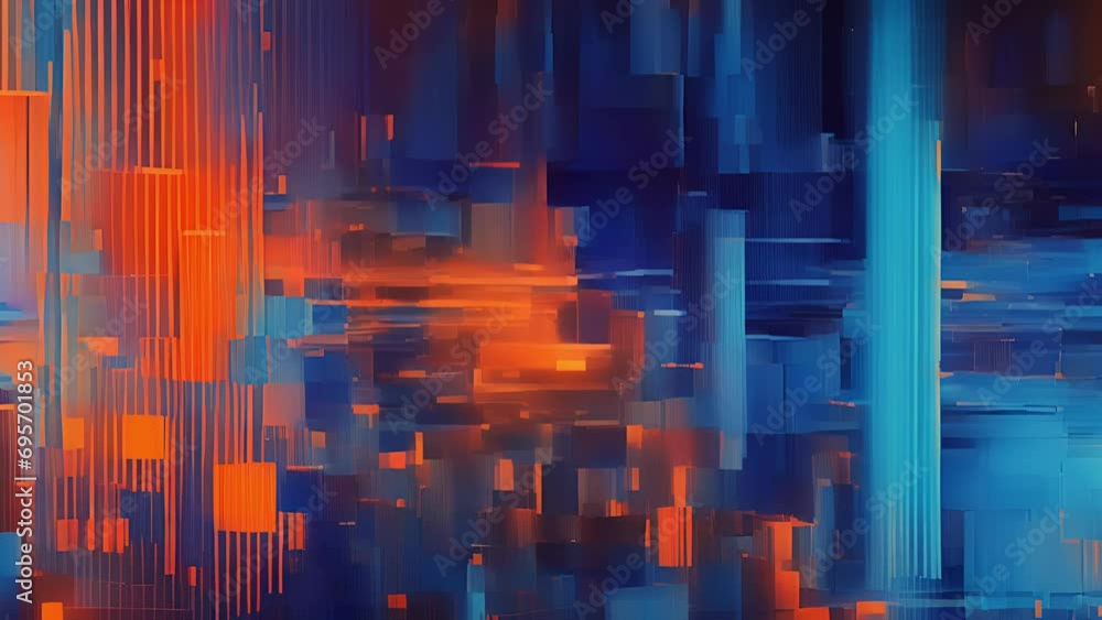 A Heatmap Visualization Of Pixel Values In An Image With Distorted Areas Representing