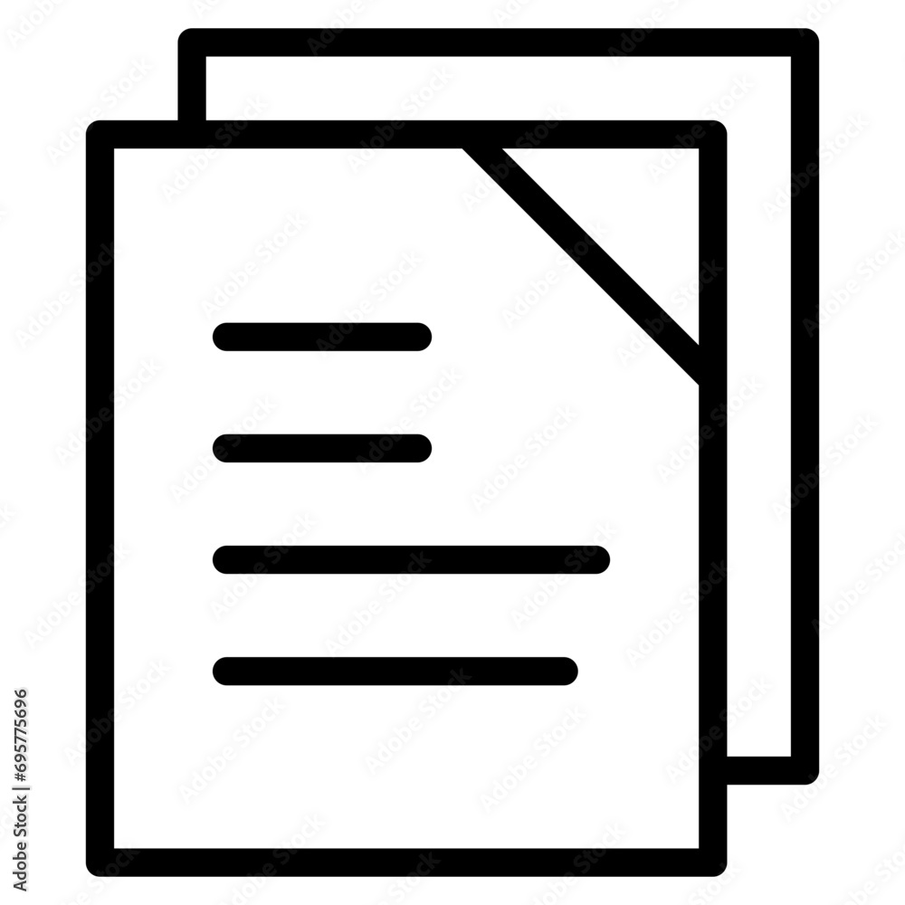 document line Stock Vector | Adobe Stock