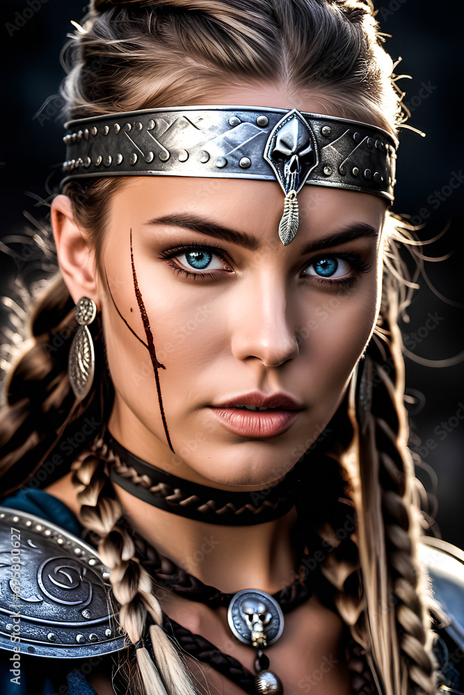 Painting of a... Steel Gaze, War Paint Majesty, Fury & Fleurs, Battle ...