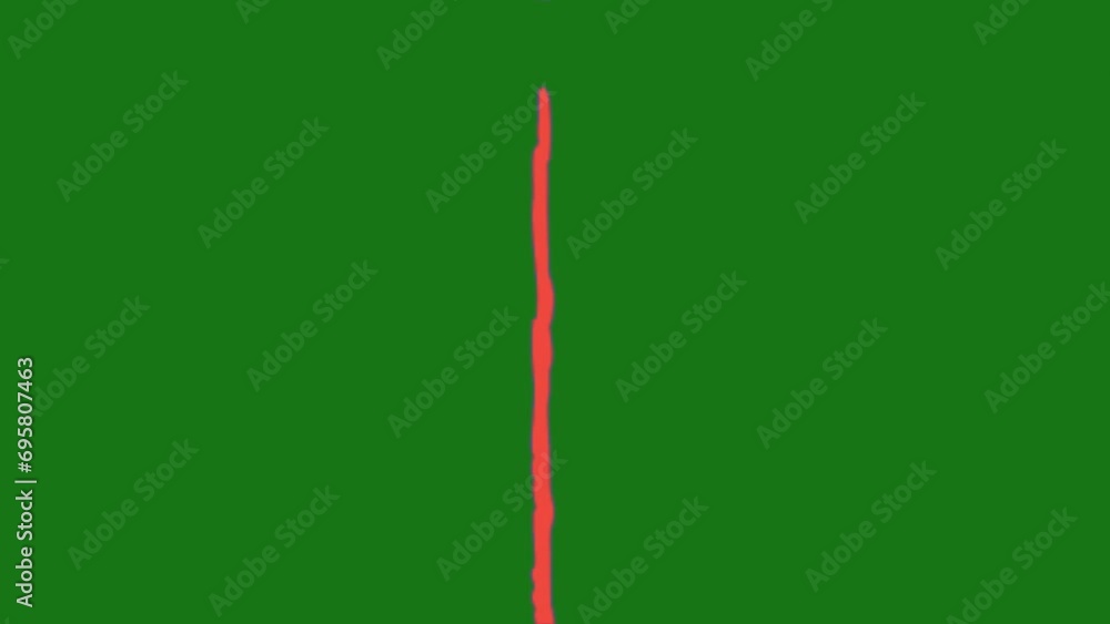 Paint splash animation with green screen background, perfect for, slide ...