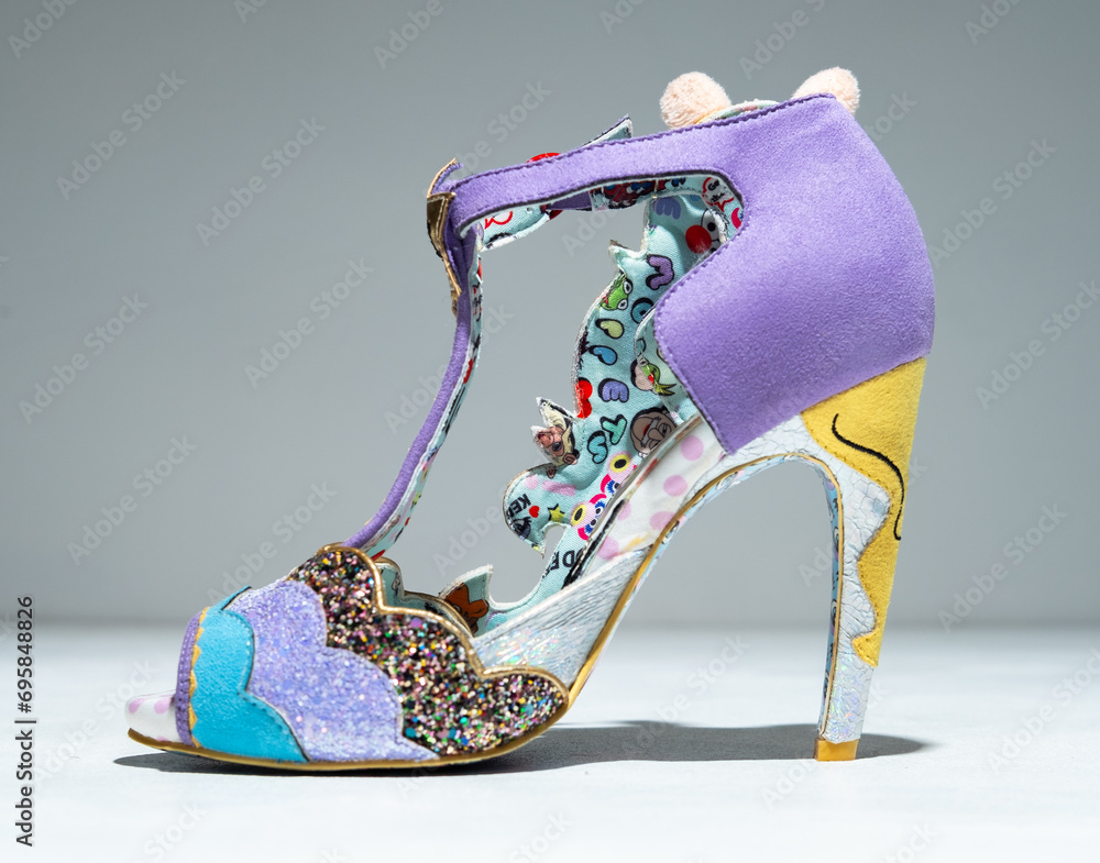 kent, uk 01.01.2023 Rare Irregular Choice Muppets Miss Piggy Diva Shoes ...