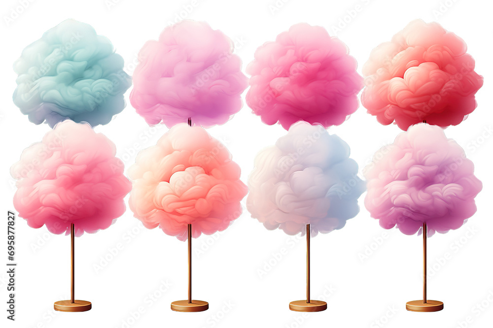 Step ladder leading to clouds . Growth, future, development concept ...