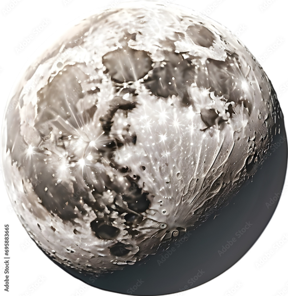 Full moon icon, moonlight symbol, full moonlight logo, lunar emblem ...