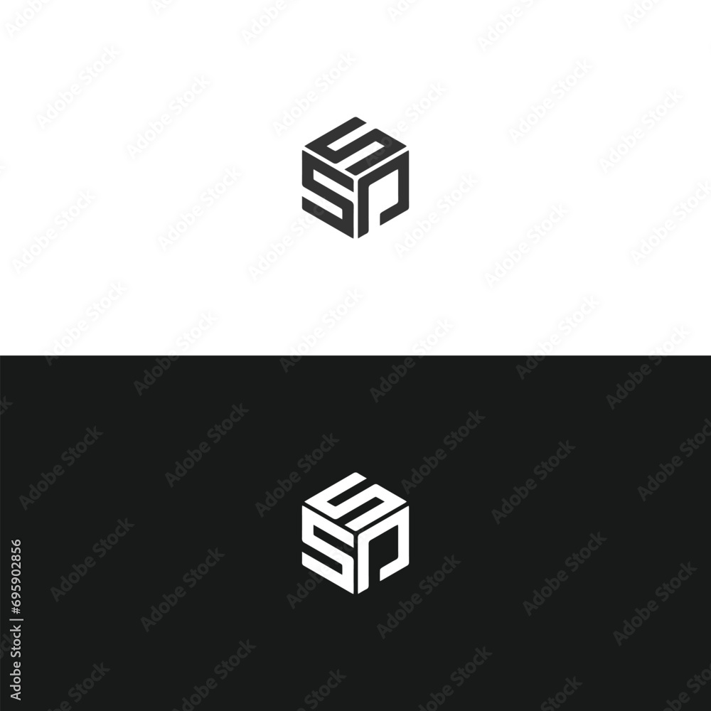 SSP logo. S S P design. White SSP letter. SSP, S S P letter logo design ...