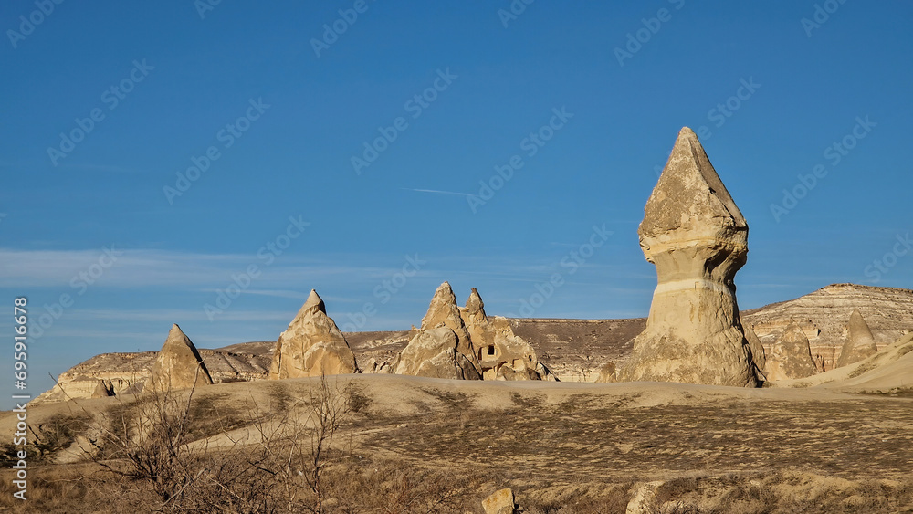 Nature's unique sculptures: fairy chimney cones stand as ancient ...